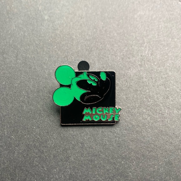 Disney | Other | Disney Pin Mickey Mouse Green Expressions Pin | Poshmark